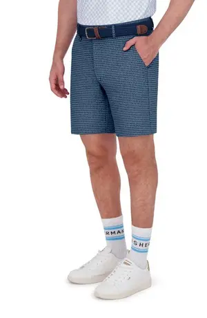 Ben Sherman Stretch Tech Shorts With Sunglasses Print