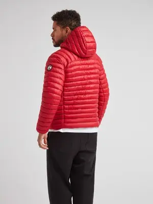 JACK1T Satell1te Long Sleeve Hooded Jacket With Primaloft® Fill - Cherry Red