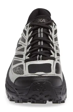 HOKA® Mafate Speed 2 Trail Running Sneakers - Black/silver