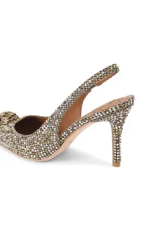 Kurt Geiger Belgravia Embellished Slingback Pumps