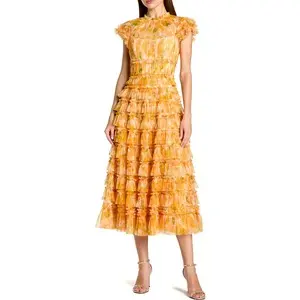 Mac Duggal Layered Day Dresses