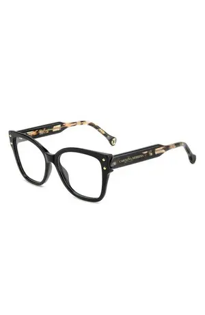 Carolina Herrera Square Frame Eyeglasses - Black