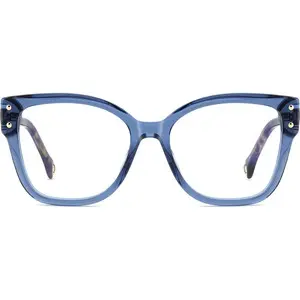 Carolina Herrera Square Frame Eyeglasses - Blue