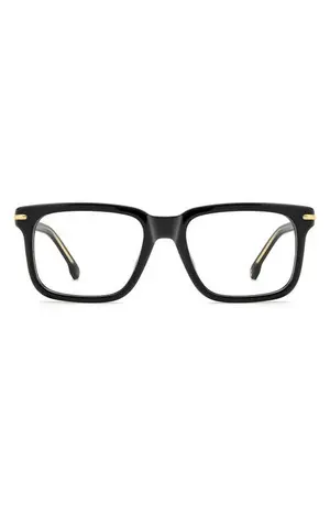 Carrera Eyewear Rectangle Optical Glasses - Black