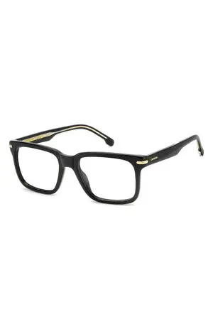 Carrera Eyewear Rectangle Optical Glasses - Black
