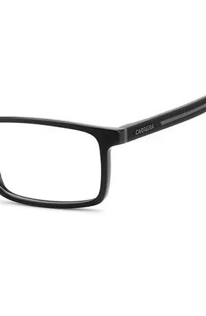 Carrera Eyewear Rectangular Full Rim Eyeglasses - Black