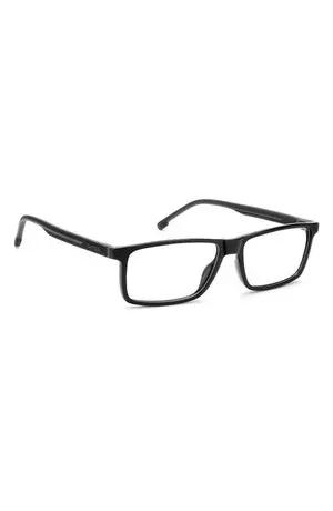 Carrera Eyewear Rectangular Full Rim Eyeglasses - Black