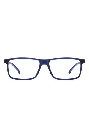 Carrera Eyewear Rectangular Full Rim Eyeglasses - Blue