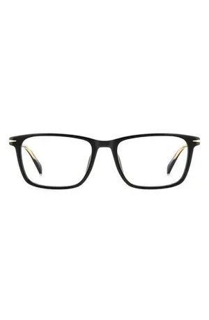 DB EYEWEAR BY DAVID BECKHAM David Beckham Eyewear 57mm Rectangular Optical Glasses 0807-17
