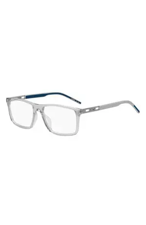 Hugo Rectangular Acetate Eyeglasses
