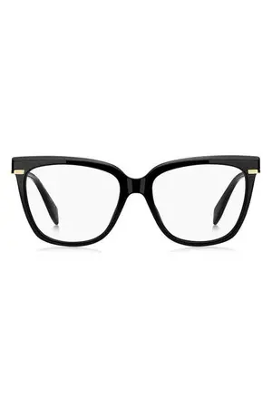 Marc Jacobs 53mm Cat Eye Optical Glasses - Black