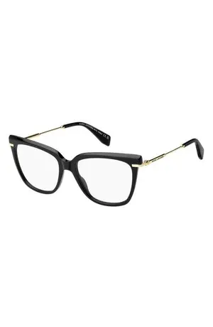 Marc Jacobs 53mm Cat Eye Optical Glasses - Black