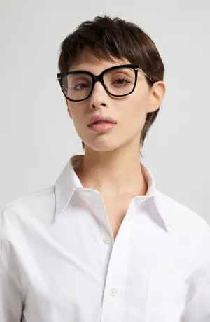 Marc Jacobs 53mm Cat Eye Optical Glasses - Black