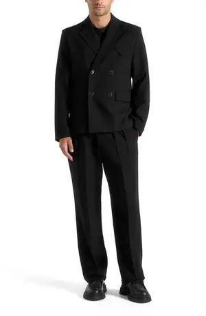 Manière De Voir Didier Double Breasted Tailored Suit Jacket
