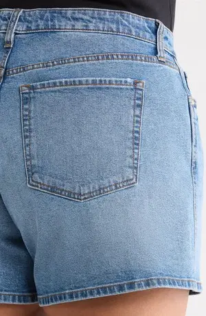 Kut From The Kloth Jane High Waist Denim Shorts