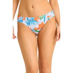 Tommy Bahama Tropical Print Bikini Bottoms - Blue Multi
