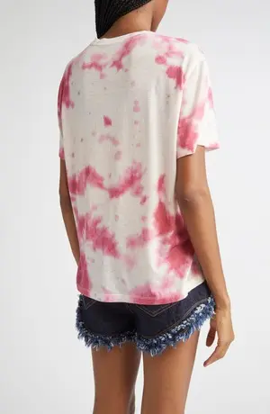 Isabel Marant Étoile Tie-dye Logo T-shirt