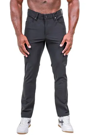 MACEOO Marthyr Slim Fit Pants - Black