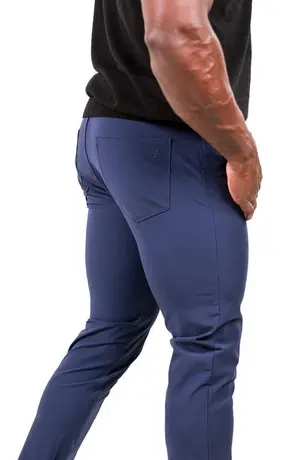 MACEOO Marthyr Slim Fit Pants - Blue
