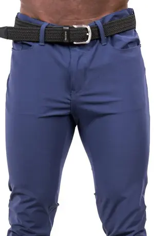 MACEOO Marthyr Slim Fit Pants - Blue