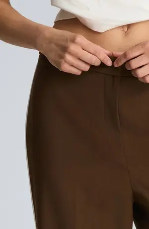 KENNETH COLE Side Stripe Wide Leg Pants