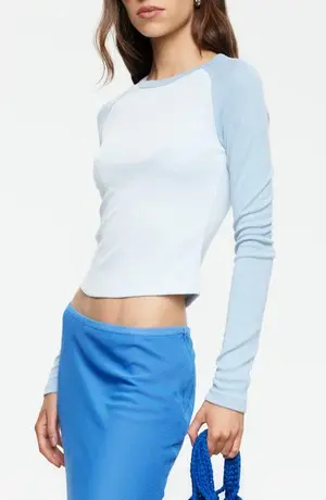 Lioness Bronx Long Sleeve Raglan T-shirt