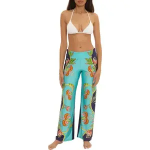 Trina Turk Flamingo Cover-up Pants - Multi