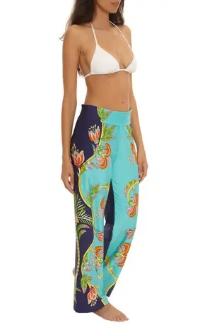 Trina Turk Flamingo Cover-up Pants