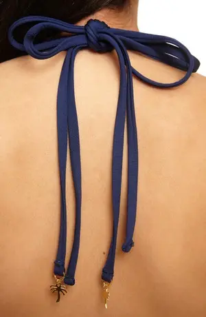 Trina Turk Flamingo Halter Bikini Top