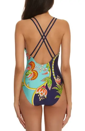 Trina Turk Flamingo One-piece Swimsuit