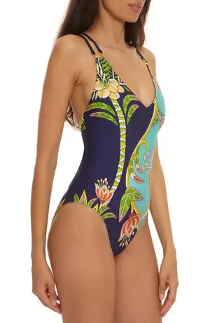 Trina Turk Flamingo One-piece Swimsuit