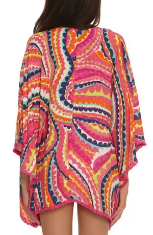 Trina Turk Aphrodite Open Front Tunic