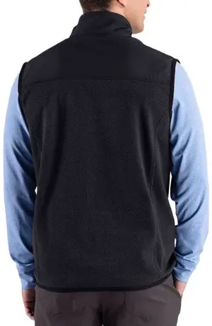CBUK BY CUTTER & BUCK Hunts Point Mixed Media Vest - Black