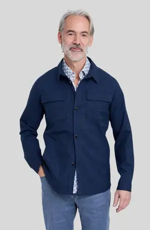 RYE 51 The Drummond Chore Jacket - Navy
