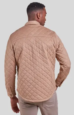 RYE 51 The Pike Quilted Shirt Jacket