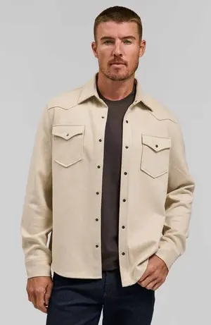 RYE 51 The Wyatt Shirt Jacket - Opal