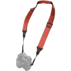 MOVO Nylon-webbed Camera Strap With Padded Gel Shoulder Strap - Black