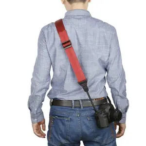MOVO Nylon-webbed Camera Strap With Padded Gel Shoulder Strap