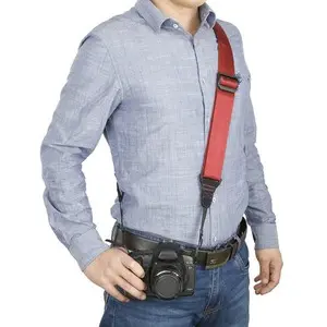 MOVO Nylon-webbed Camera Strap With Padded Gel Shoulder Strap