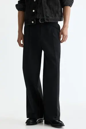 H&m Loose Fit Tailored Trousers