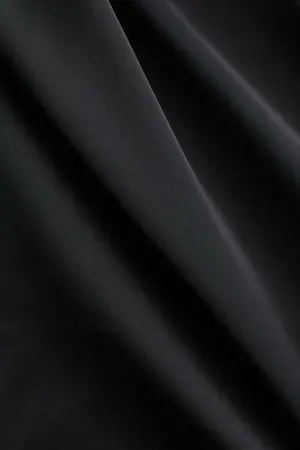 H&m Satin Twill Midi Skirt
