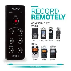 MOVO Rec-4 Wired Remote Control