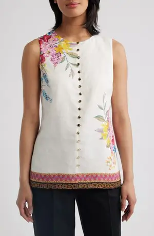 Elie Tahari Button Up Blouses