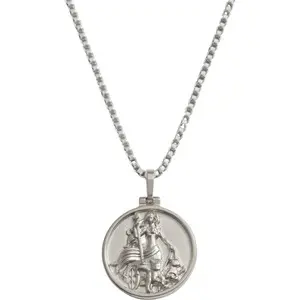 AWE INSPIRED Goddess Pendant Necklace - Freya/silver