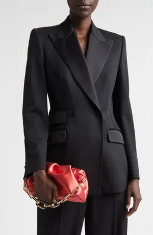 CHRISTIAN LOUBOUTIN Small Eva Clutch - 9136 Grapefruit