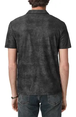 John Varvatos Olivari Slub Cotton Piqué Polo