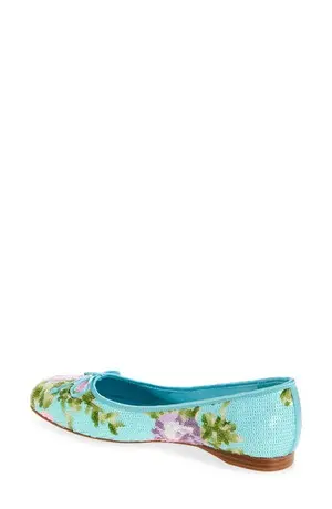 Jeffrey Campbell Kalli Sequin Flat