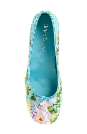 Jeffrey Campbell Kalli Sequin Flat