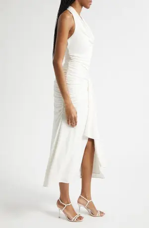 Cinq À Sept Kaia Halter Midi Dress