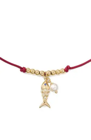Kate Spade New York Fish Charm Bracelet